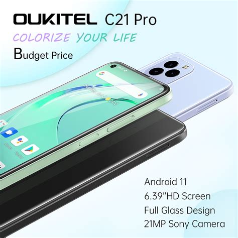 Oukitel C21 Pro with 6.39" punch-hole display launched for $94.99 ...