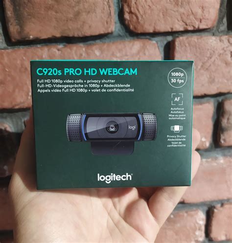 Logitech C920s Pro HD webcam