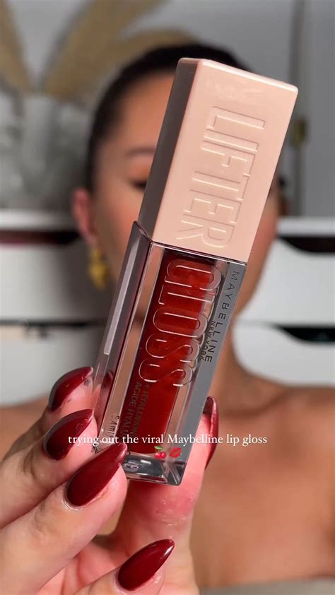 MAYBELLINE Lifter Gloss Hydrating Lip Gloss with Hyaluronic Acid en ...