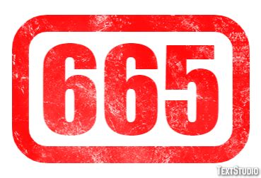 665 Text Effect and Logo Design Number