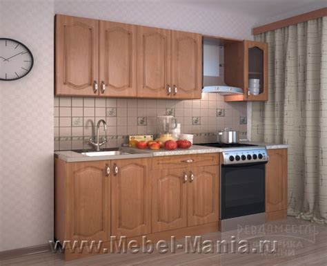 Кухонный гарнитур "Альфа" 1500 мм - Мебель-Мания.ру