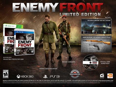 Enemy Front limited edition includes exclusive content - VG247