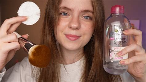 ASMR Big Sister Does Your Tingly Skincare AND Makeup Roleplay! Relaxing ...