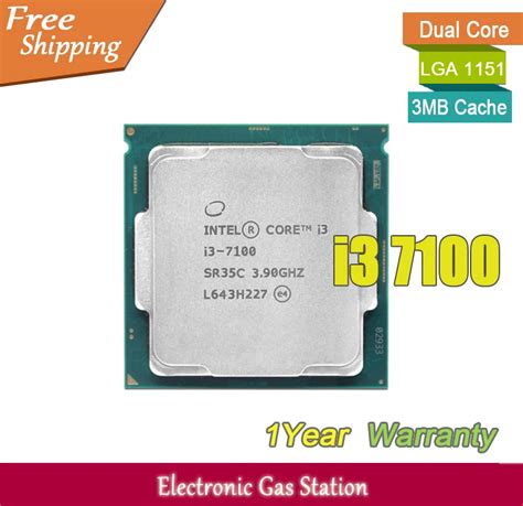 Original Processor Intel i3 7100 Dual Core 3.9GHz LGA 1151 TDP 51W 3MB ...