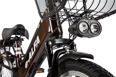 Купить электровелосипед Eltreco e-ALFA GL 500W 48V - на взрослые ...
