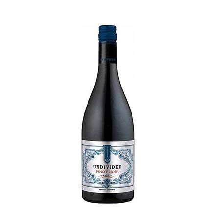 Красное полусухое вино Undivided Pinot Noir, купить Французское вино в ...