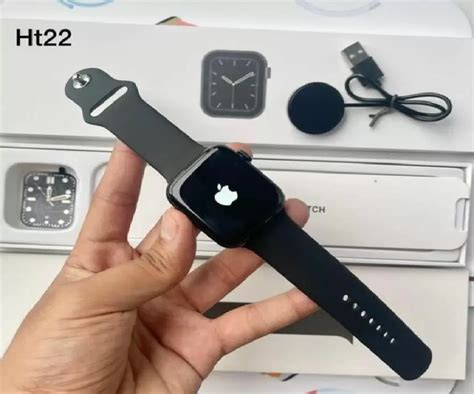 Black Silicone HT22 Pro Apple Watch at ₹ 2200/piece in Chennai | ID ...