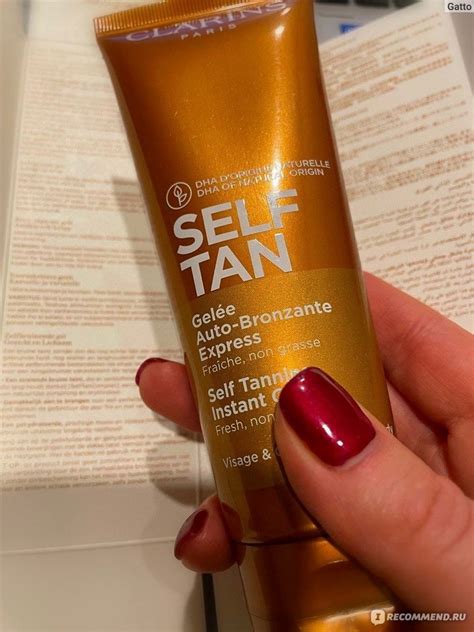 Автозагар Clarins Self Tanning Instant Gel - «Без желтизны и разводов ...