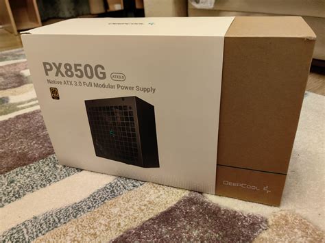 Блок питания DeepCool PX850G, 850W, 80+ Gold, ATX3.0 — купить по низкой ...