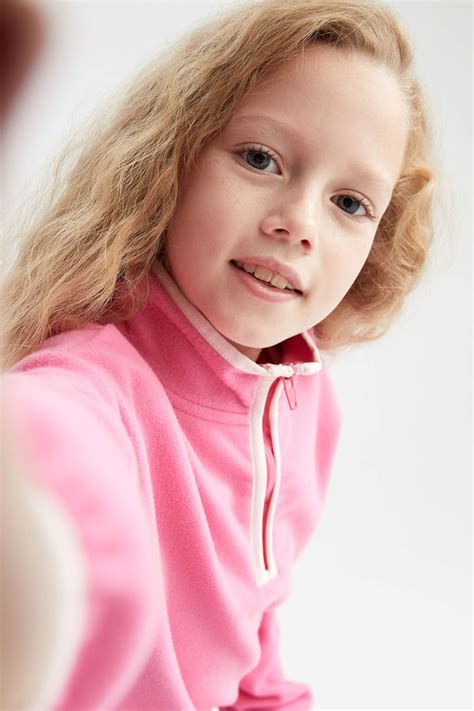 DEFACTO Girls Turtleneck Sweatshirt