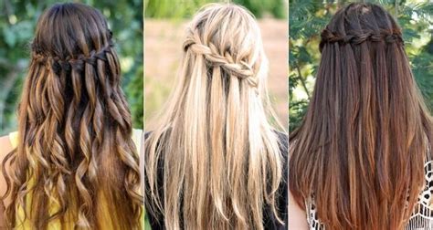 Коса водопад | Hair envy, Hair makeup, Hair