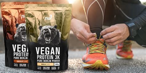 nu3 Vegan Protein 3K pacchetto, cioccolata e vaniglia | nu3