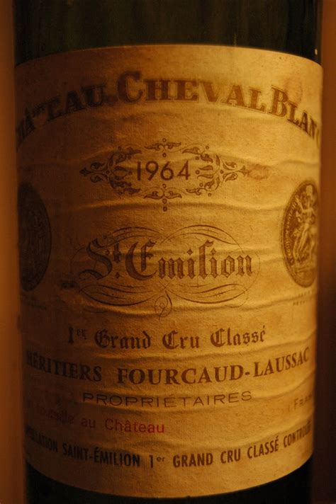 my wines and more: 1964 Château Cheval Blanc