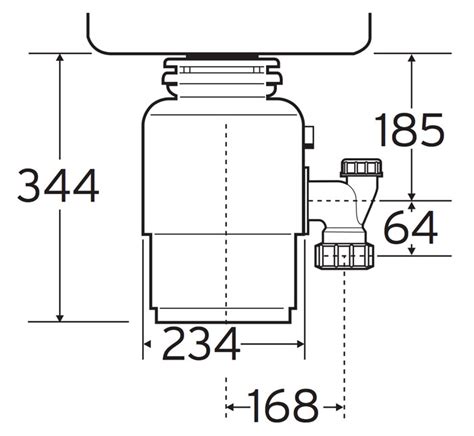ISE (In Sink Erator) Evolution E200 Food Waste Disposer