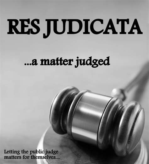 Law Dominion: Res Judicata