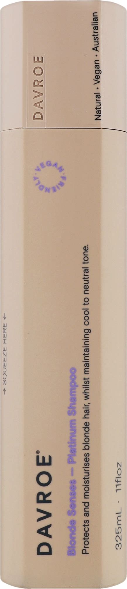 Davroe Blonde Senses Toning Platinum Shampoo - Тонирующий шампунь для ...