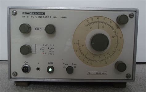 RC - Generator Praecitronic GF 21