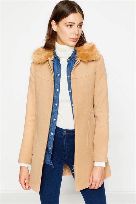 Koton Coat - Brown - Parka