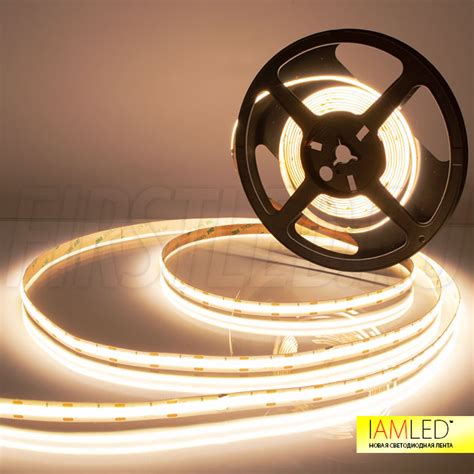 Светодиодная лента без точек IAMLED SOLIDLINE 640 | «Первый Светодиодный»