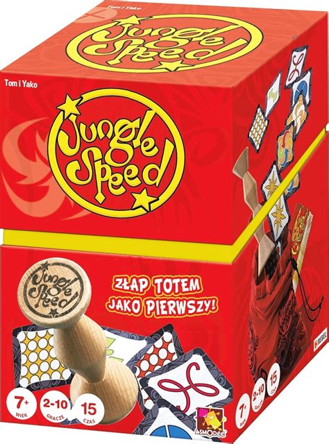 Prawo Dżungli - Jungle Speed - imprezowa gra karciana - BIG FUN Republic