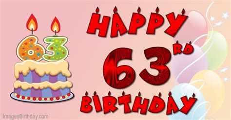 Открытки с днем рождения на 63 года🎉скачать бесплатно!