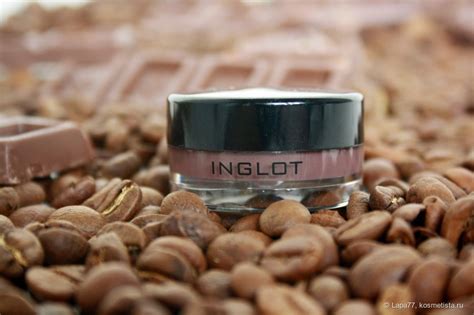 Кофе и шоколад Inglot eyeliner gel AMC 89 Гелевая подводка для глаз ...