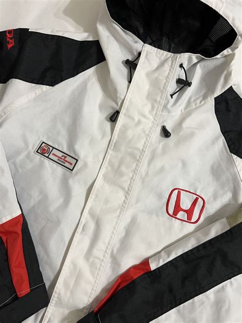 Куртка Honda Racing F1 Team / Мембранна Honda Barcode / Вітровка хонда ...
