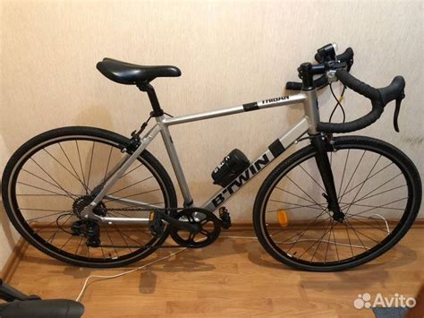 Шоссейный велосипед btwin triban 100, Б/у купить в Москве | Авито