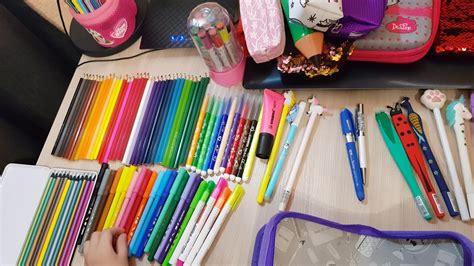 Собираю пенал в школу 🖍🖊🖋 Новое видео👍!!! - YouTube