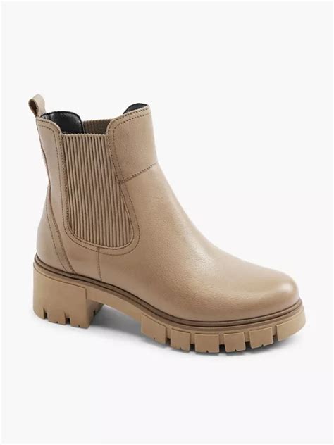 (5th Avenue) Chelsea Stiefelette in beige | DEICHMANN