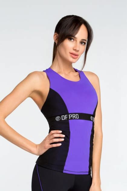 Женский спортивный топ - майка Designed for Fitness PRO Violet S ...