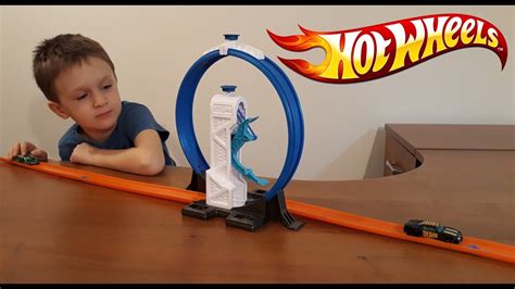 Хот Вилс Трек Пусковая установка с петлей Hot Wheels Track Builder ...