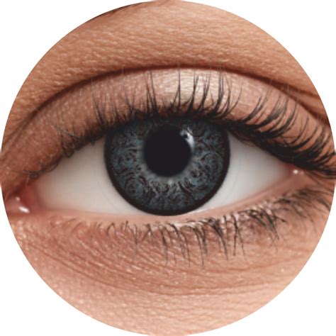 Цветные контактные линзы OKVision Fusion monthly R 8.6 -3.50 цвет Ivory ...