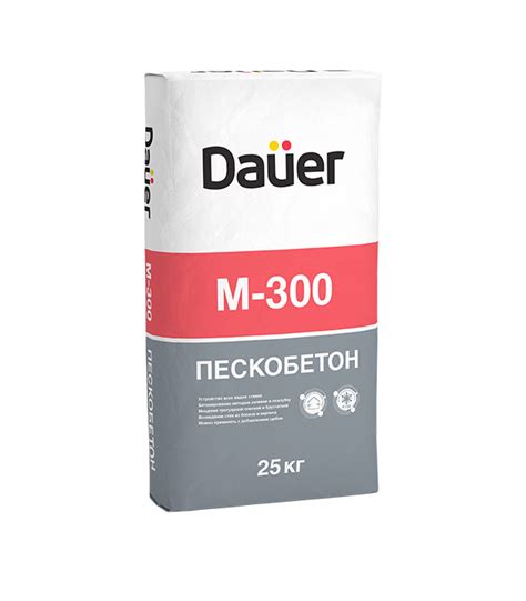 Пескобетон (ЦПС) М300 DAUER 25 кг