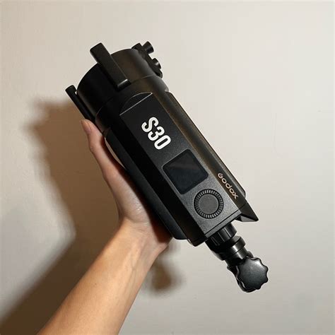 Godox S30 LED light w/ SA-30 Softbox, Photography, Photography ...