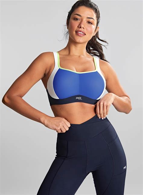 Panache Sport: Power Moulded Sports Bra Blue – DeBra's