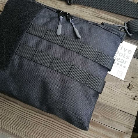 Сумка через плечо fivedotsgear edc кордура molle велкро месенджер: 843 ...
