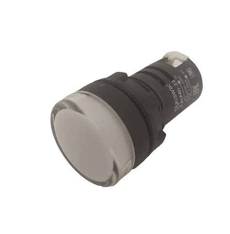 АД(AD)-22 белый 220В AC/DC IP65 Индикатор светодиодный