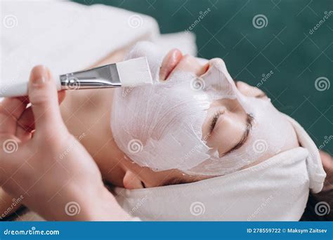 Moisturizing facial mask stock photo. Image of beauty - 278559722