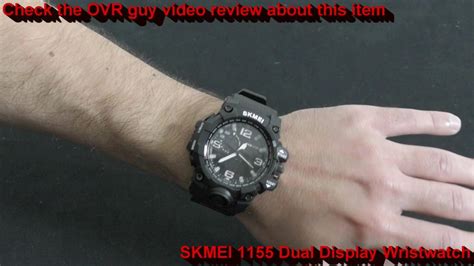 SKMEI 1155 Dual Display Wristwatch (Review) | Original Video Reviews