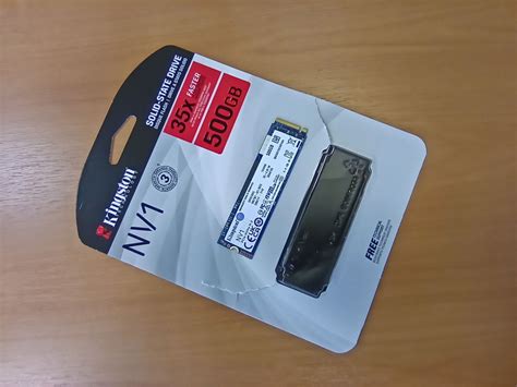 SSD диск KINGSTON M.2 2280 NV1 500 Гб PCI-E 3.0 x4 NVMe SNVS/500G ...