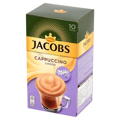 Jacobs Cappuccino Choco Milka Rozpuszczalny napój kawowy o smaku ...
