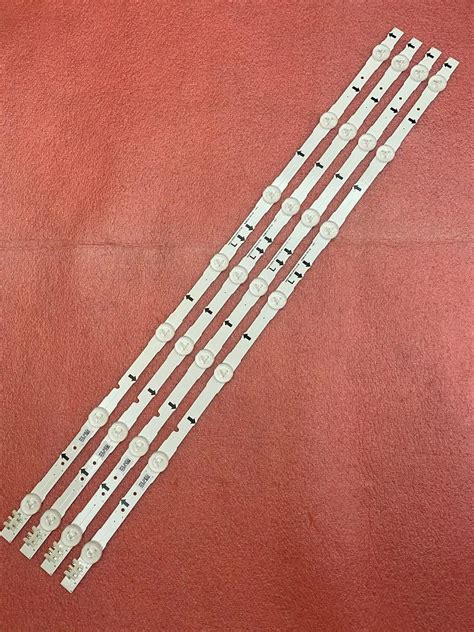 4 Pcs/set Led Backlight Strip For Samsung Ue32j5100 Ue32j5500 Ue32h5000 ...