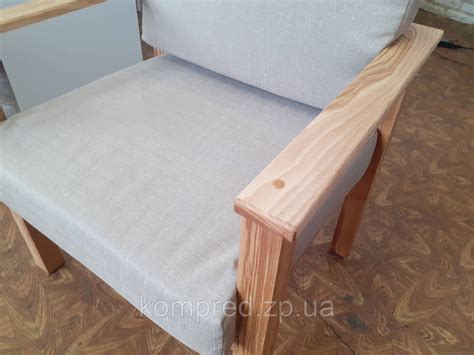 Комплект деревянной мебели для сада и бани стол с лавкой и два кресла ...