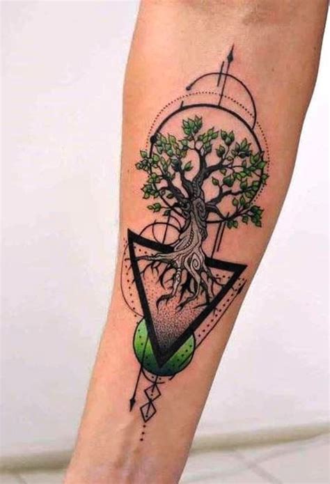 31 beautiful tree tattoo designs with a deeper meaning to them – Artofit