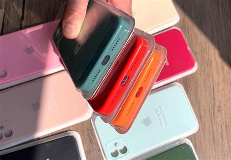 Купить Чехол Silicone Case для Apple iPhone 11 (6.1) в стиле Айфон 12 ...