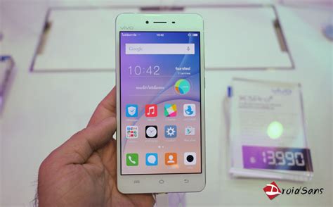 เปิดตัว vivo X5Pro บอดี้โลหะผสานกระจกลงตัว เคาะราคา 13,990 บาท | DroidSans