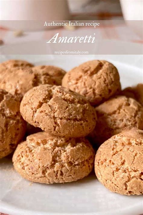 Authentic Italian Amaretti Cookies recipe - Recipes from Italy