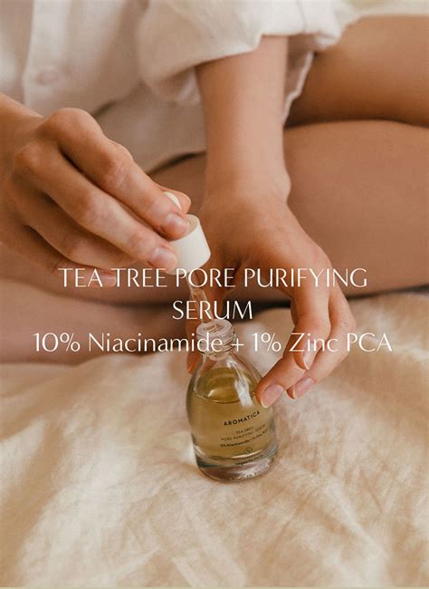 Tinh chất tràm trà AROMATICA Tea Tree Pore Purifying Serum. – C-STOREVN