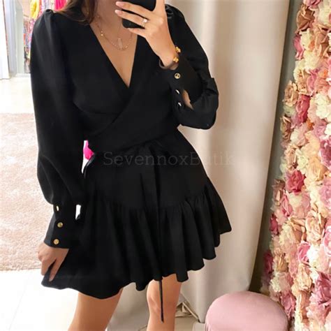 Sukienka Marietta czarna – Sevennox Butik